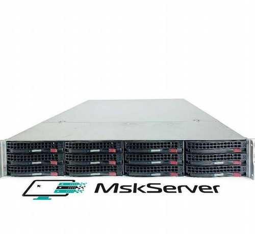 Сервер Supermicro 6028U-trtp+ 2x E5-2698v3 512Gb