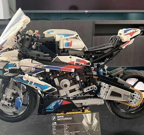 Аналог Lego 42130 - BMW M 1000 RR в сборе