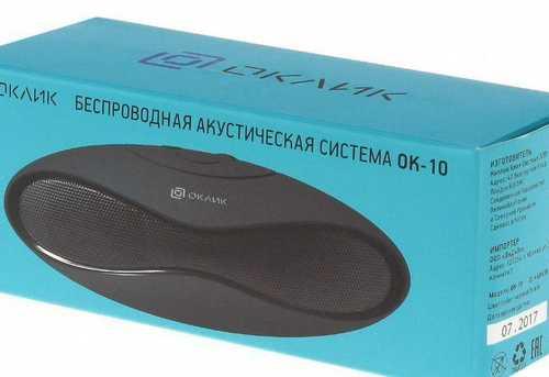 Колонки 1.0 Oklick OK-10 3W Bluetooth, microSD