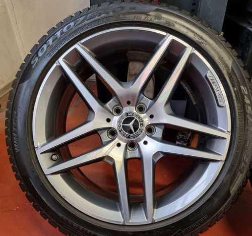 Комплект зимних Н/Ш колес на Mercedes W222 Pirelli