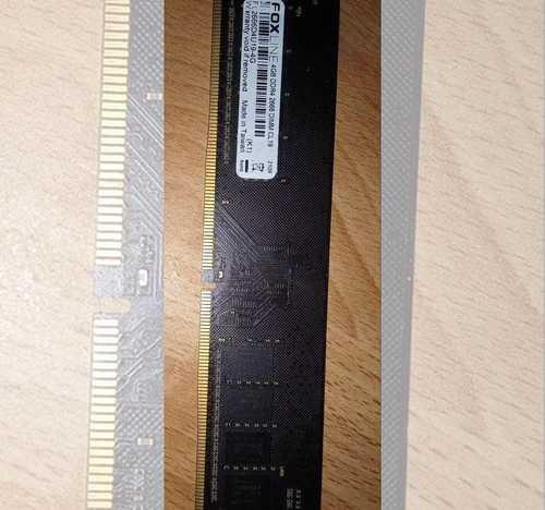 Оперативная память ddr4 4gb 2666 foxline