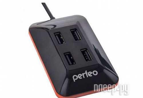 Хаб USB Perfeo PF-VI-H028 4 Ports Black PFA4527