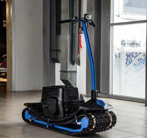 Мотосноуборд sibmaster PRO  (Синий)