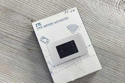 Роутер 4G + Wi-Fi ZTE MF920 новый