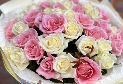 Букет Роз свежие цветы 25 51 101