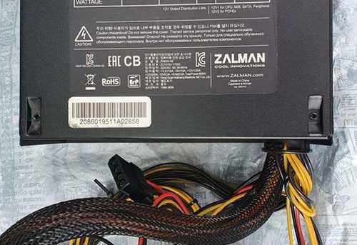 Блок питания Zalmann WattBit 600W 83+ не работает