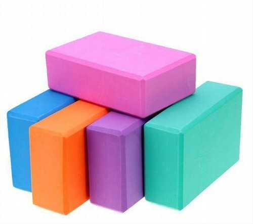 Кирпичик (блок) для йоги GoDo 22,5х14,5х7,5см