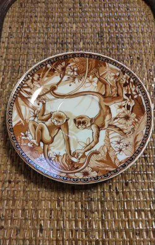 Тарелка блюдце Lefard обезьяна Hangzhou Jinding