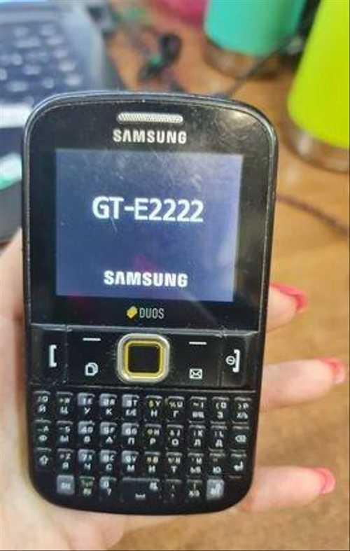 Samsung e2222 duos рабочий