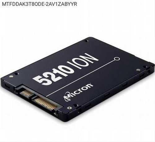 Диск SSD Micron 5210 ION 2.5" 3.84TB SATA III (6Gb