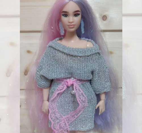 Кукла Барби Экстра 2 Лея (Barbie Extra Curvy Doll)