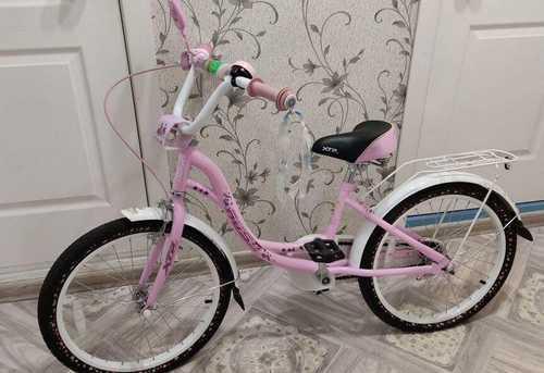 Велосипед rush princess 20 для девочек 6-8 лет