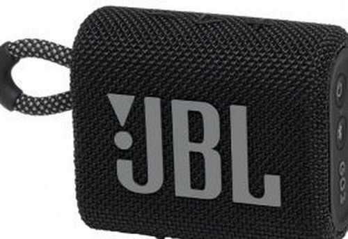 Портативная акустика JBL GO 3 RU, Black