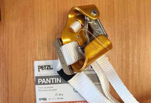 Зажим ножной petzl pantin для верёвки арт8ла0