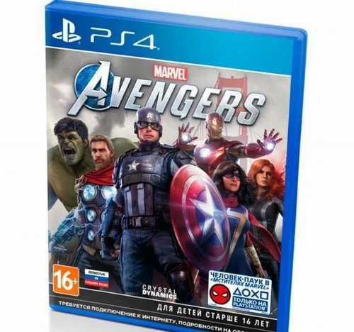 Игра Marvel avengers (PS4) Текст на русском
