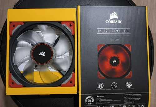 Вентиляторы Corsair ML120 PRO LED (RED)