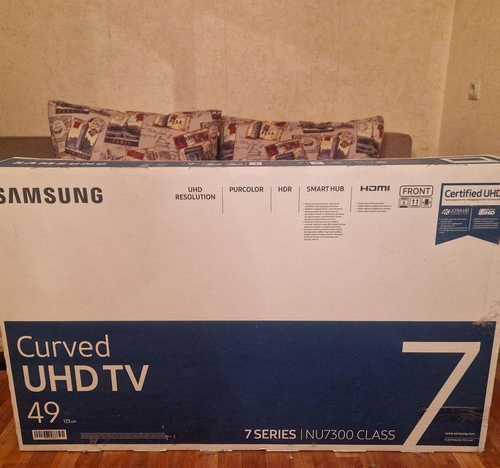 Новый Телевизор samsung ue49nu7300uxru