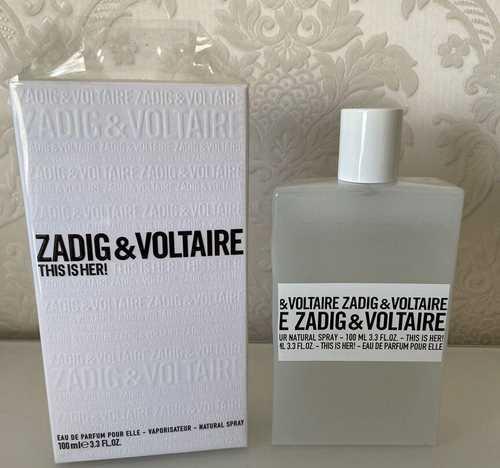 Zadig Voltaire This is Her 100 мл оригинал