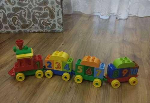 Lego duplo паровоз