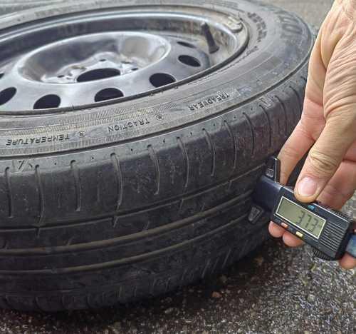 175/65 R14 Dunlop SP Sport FM800 Лето Штампованные R14 pсd:4x98 ет:35 DIA:58.5