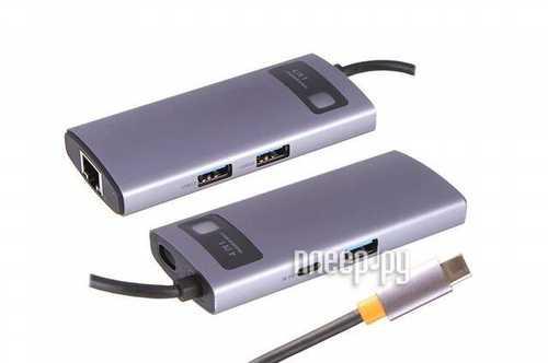 Хаб USB Baseus Metal Gleam Series 4-in-1 Multi
