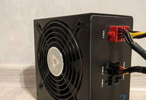 Блок питания Chieftec 750 w полумодульный