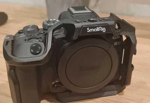 Canon r10 +клетка +аккумуляторы