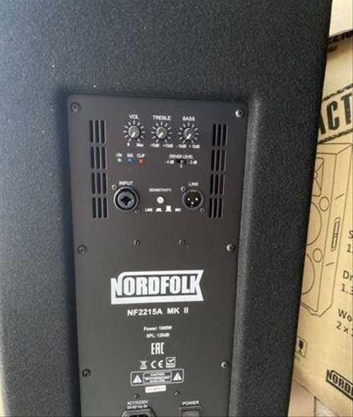 Nordfolk nf2215 mkii. Акустическая система NORDFOLK nf2215a MKII.