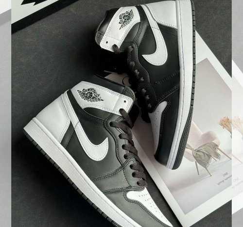 Air Jordan 1 High OG Black White оригинал