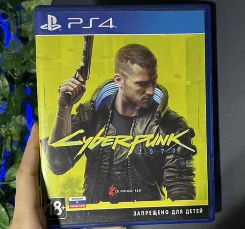 Игра Cyberpunk 2077 на playstation 4 диск