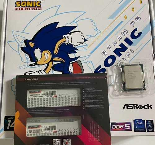 Комплект 13400F B760M Sonic 32Gb DDR5