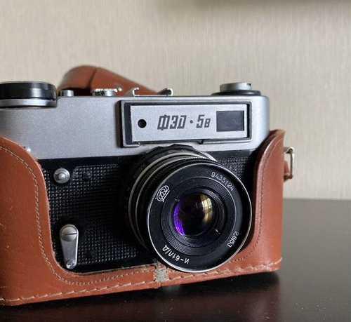 Плёночный фотоаппарат Фет 5в
