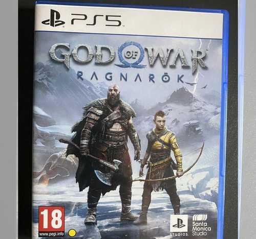 God of war ragnarok ps5 на диске русская озвучка