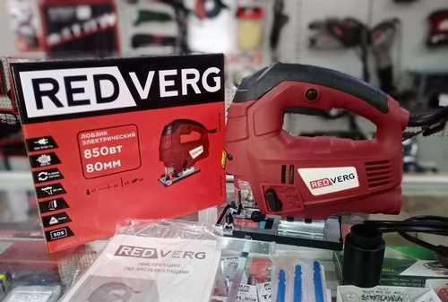 Лобзик RedVerg 800Вт, лазер