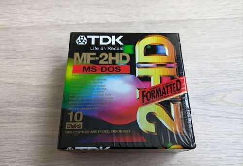 Дискеты 3.5" TDK MF-2HD