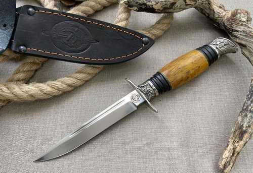 Нож финка «нквд», клинок сталь Х12мф, рукоять стаб