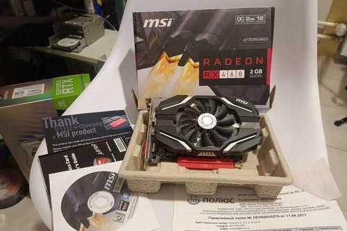 Видеокарта AMD RX460 2gb msi