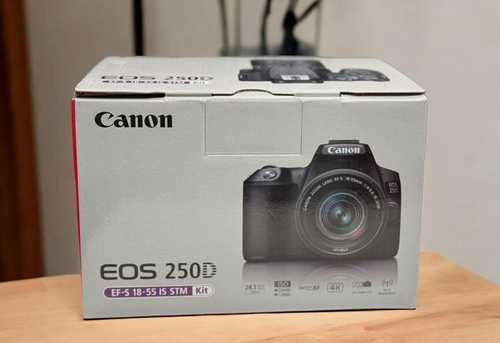 Canon Eos 250D kit 18-55mm is Stm