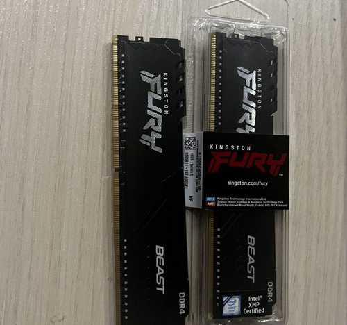 Оперативная память kingston ddr4 16gb 3600