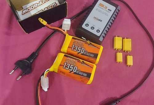 Аккумулятор lipo 3s 1350 mah