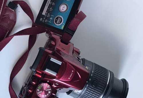 Nikon d5300 red kit 18-55 af-p