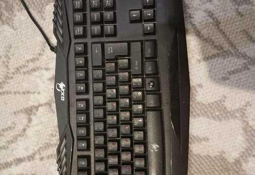 Игровая клавиатура GX gaming 2режима подсветки