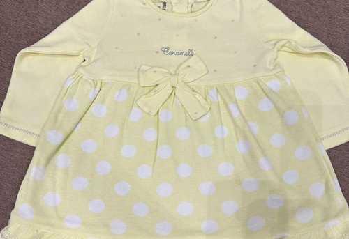 Платье 68 см для новорожденной девочки