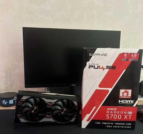 Видеокарта AMD radeon rx 5700xt pulse