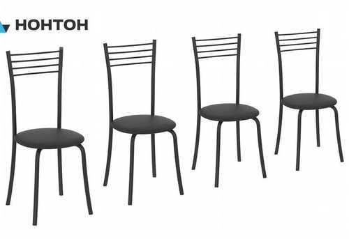 Комплект стульев Кассия черный / черный