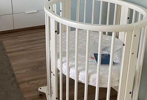Кроватка stokke sleepi оригинал + матрас