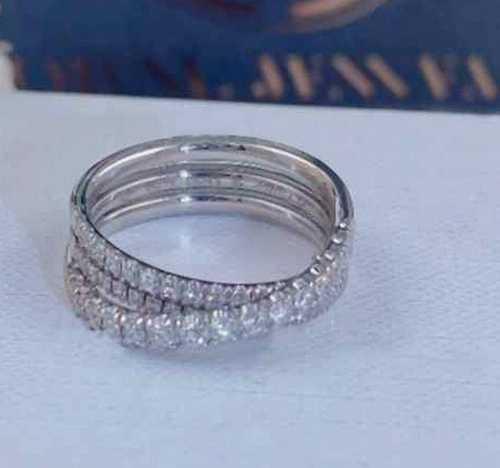 Кольцо Cartier Etincelle De Cartier Белое золото 0,72ct