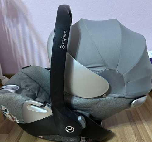 Автолюлька cybex cloud q с базой isofix