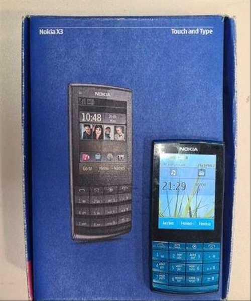 Телефон Nokia X3-02 рабочий
