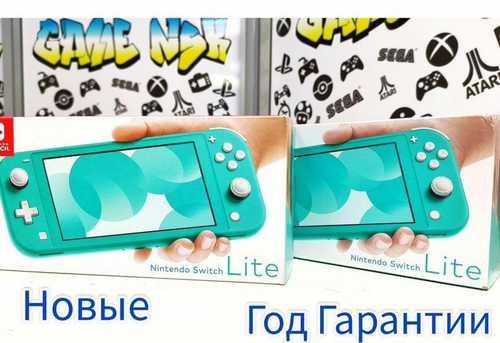 Nintendo Switch Lite (32гб) Бирюзовый Новый